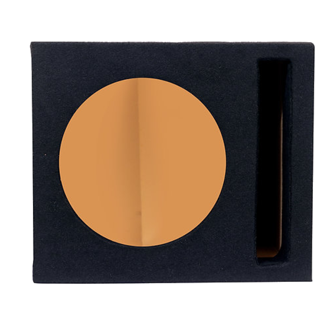 Black L-Port Bass Enclosure (for 8-Inch Single Magnet Sub - Volume 32 ...