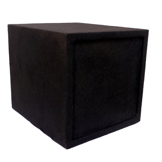 Black L-Port Bass Enclosure (for 8-Inch Single Magnet Sub - Volume 32 ...
