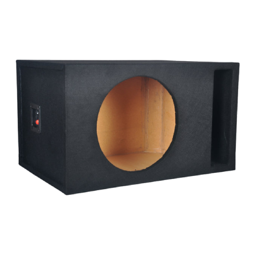 L-Port Bass Enclosure for 12-Inch Single Magnet Subwoofer - 63 Litres