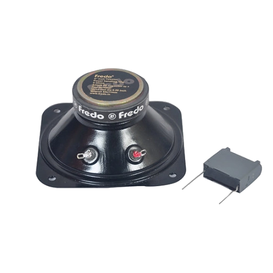 Black 4-inch Tweeter (Pack of 2) - 4 Ohms with High Pass Filter (Peak ...