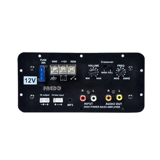 Single Channel Car Amplifier