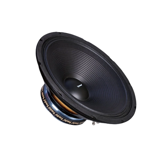 Black 15-Inch Stage Monitor/Full Range - 8 Ohms, 2500W Peak, 354W RMS