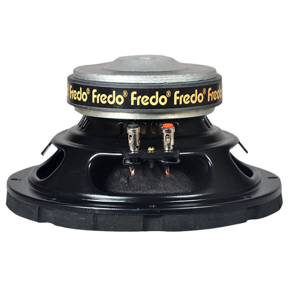 Black 8-Inch Single Magnet Subwoofer - 4 Ohms, 85W RMS, 600W Peak