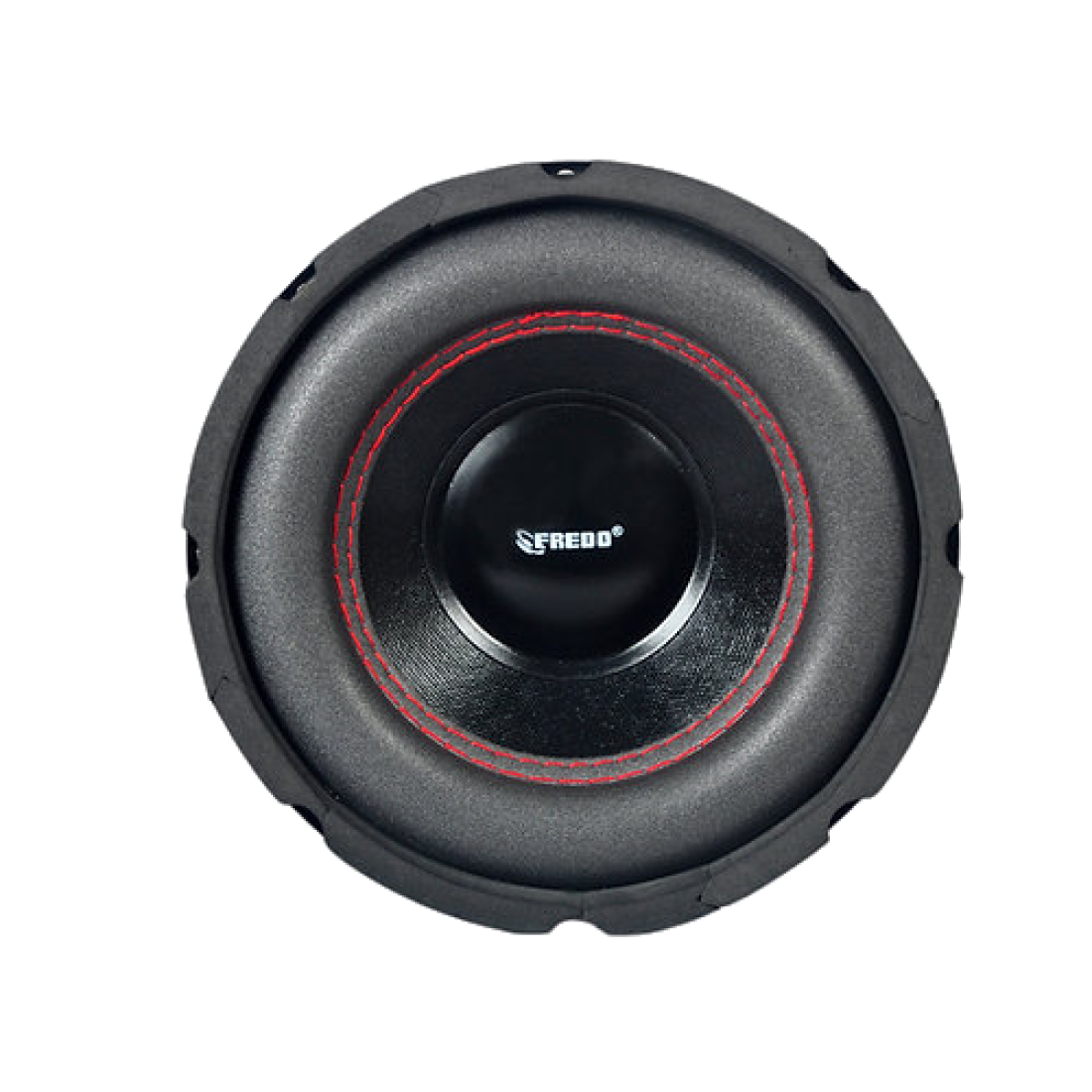 Black 8-Inch Single Magnet Subwoofer - 4 Ohms, 85W RMS, 600W Peak