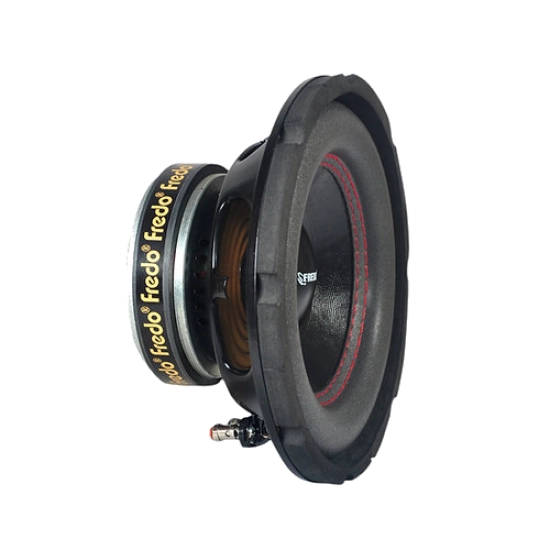 Black 8-Inch Single Magnet Subwoofer - 4 Ohms, 85W RMS, 600W Peak