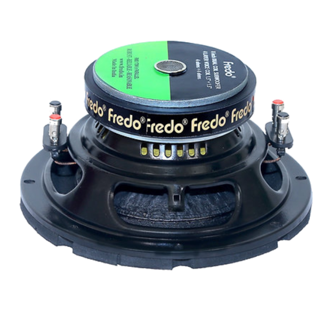 8-Inch Dual Coil Subwoofer - 2 Ohms to 8 Ohms