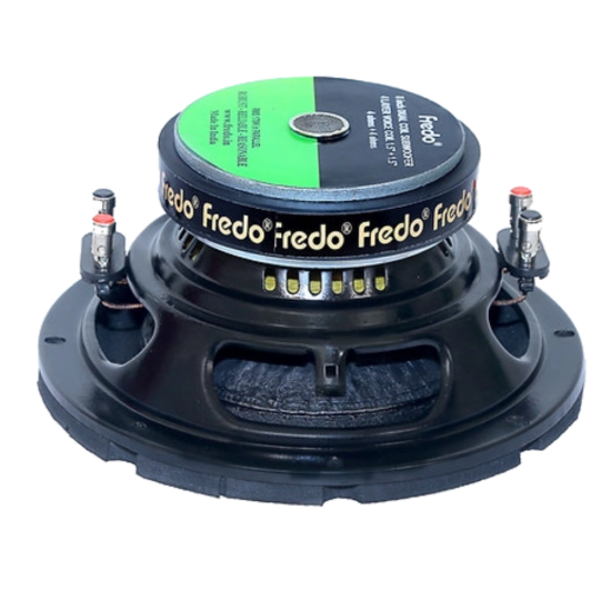 8-Inch Dual Coil Subwoofer - 2 Ohms to 8 Ohms